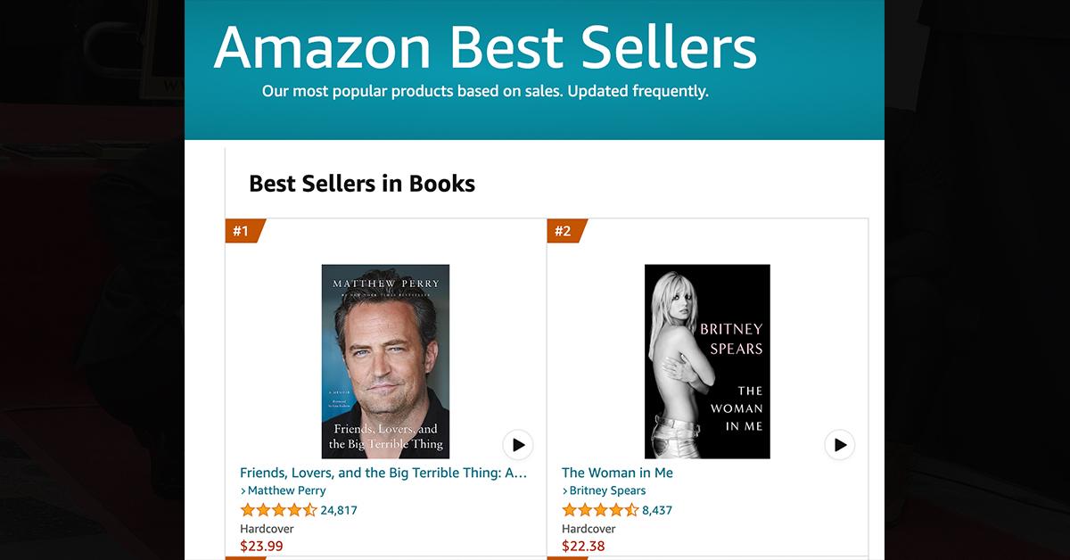 Matthew Perry's Book Sales Skyrocket After Death, Beats Britney