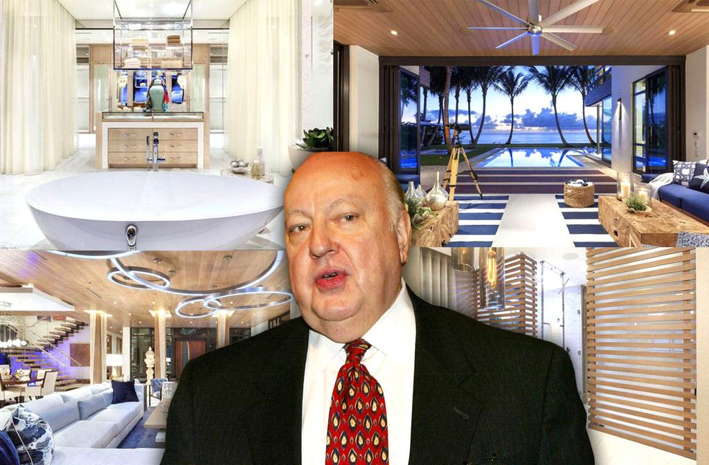 [PICS] Roger Ailes Dead After Blood Clot -- Palm Beach Mansion Bathroom ...