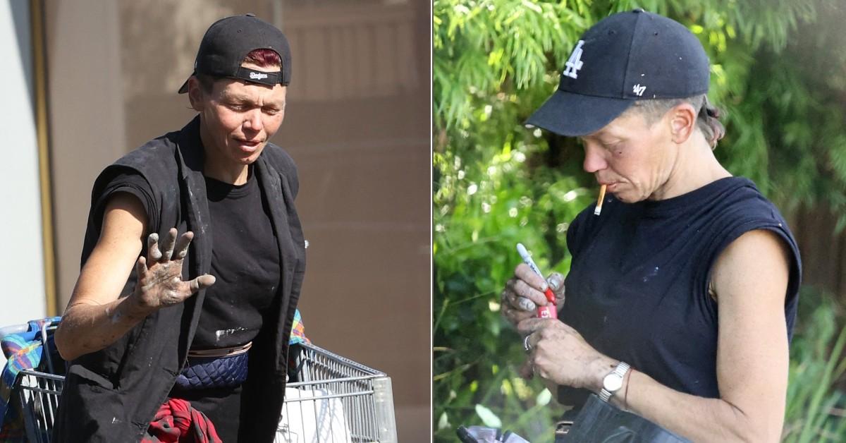 Homeless Loni Willison Seen Smoking On Streets Ahead Of 42nd Birthday