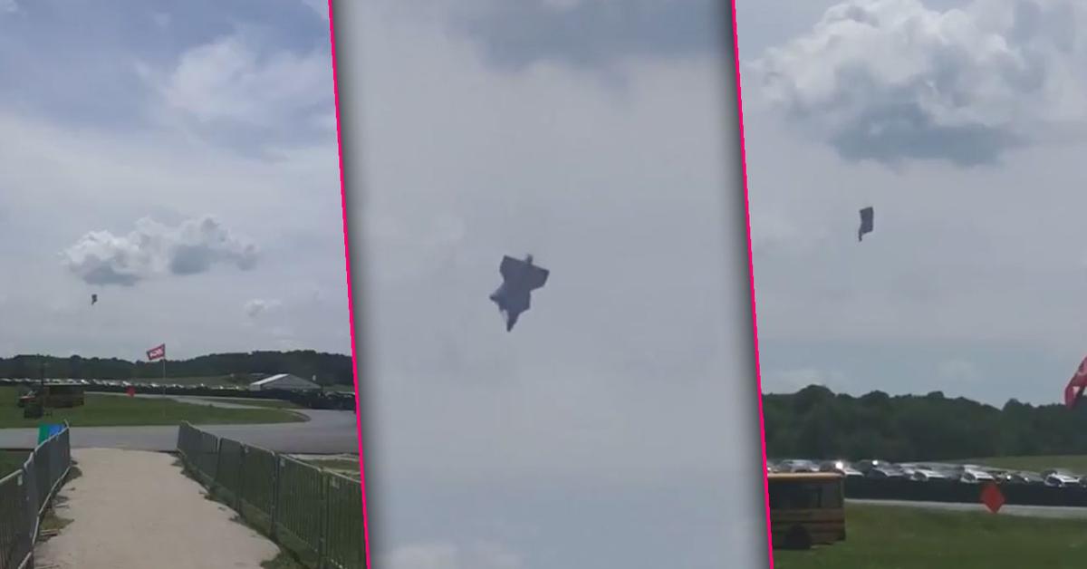 Blimp Crashes U.S. Open – Burns Down In Flames!