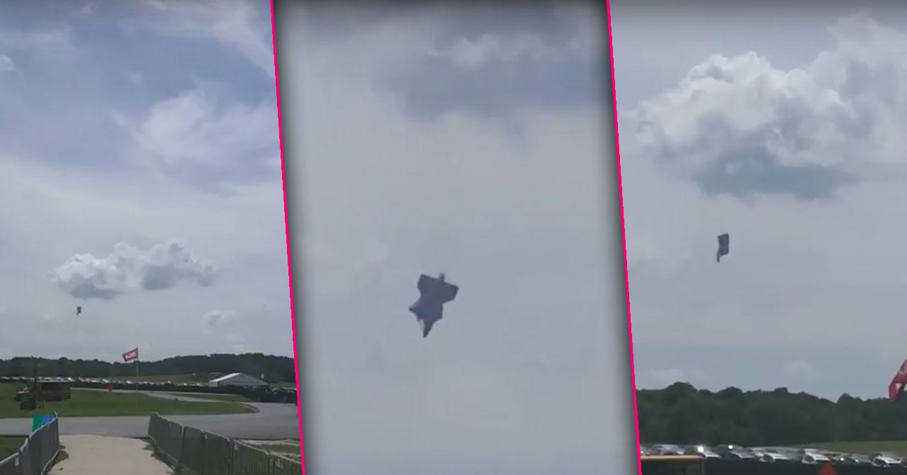 Blimp Crashes U.S. Open – Burns Down In Flames!