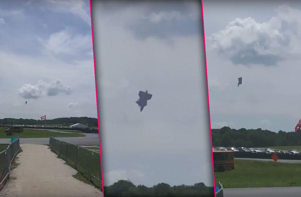 Blimp Crashes U.S. Open – Burns Down In Flames!