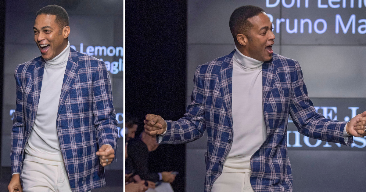 Don Lemon Dances Down Runway Amid 'Biased Reporting' & Sexual Assault ...