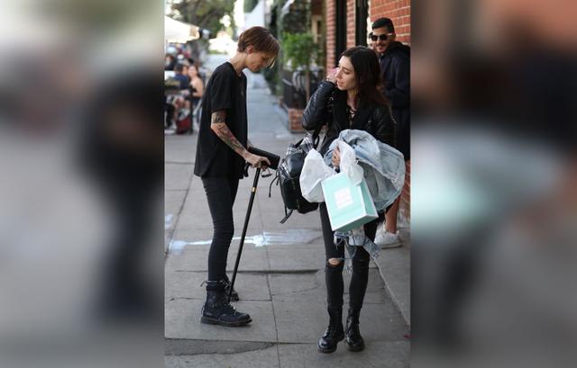 Ruby Rose Steps Out With Cane After Horrific Health Crisis