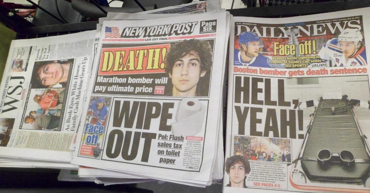 Boston Marathon Bomber 'Killed Three Men' Before Setting Off Explosion