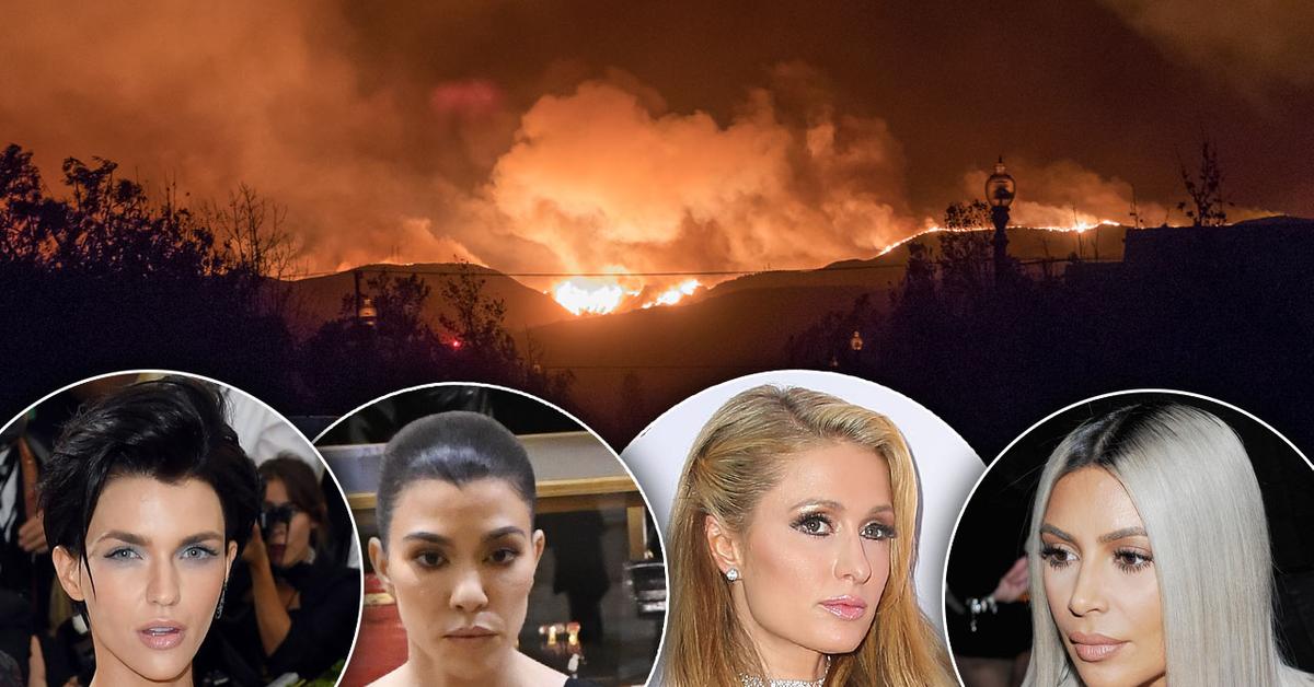 California Wildfire: See The Latest Celebrity Reactions