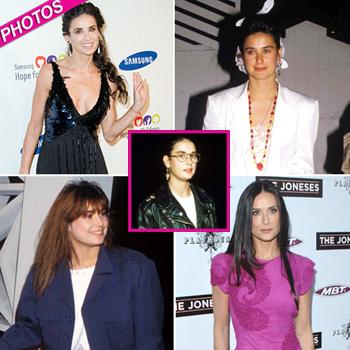 Demi Moore Turns 50! See How She Has Changed Through The Years