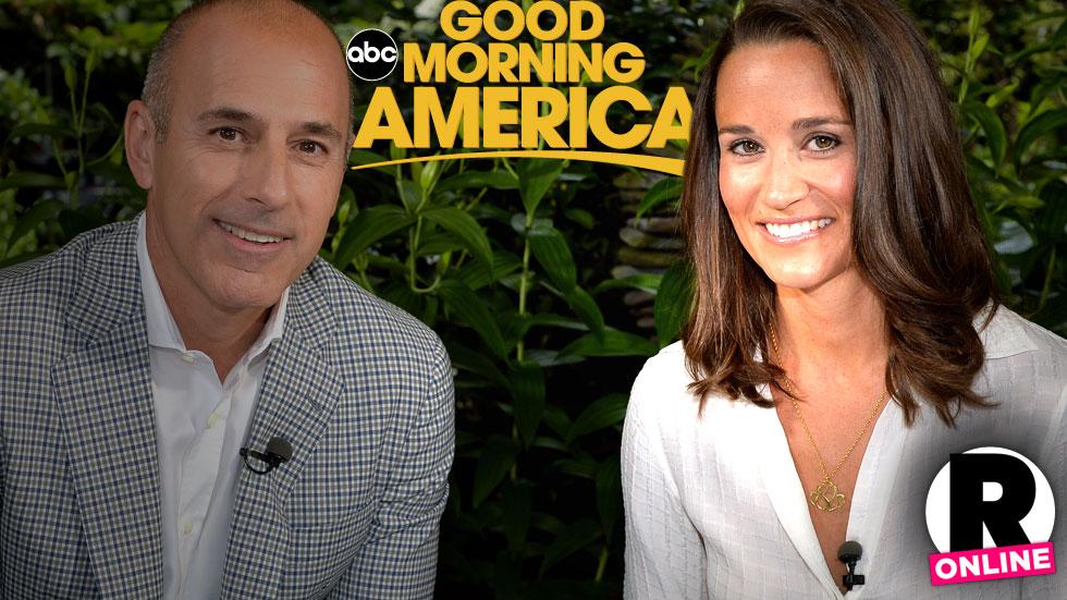 Morning TV Wars! ‘Good Morning America’ Offered Pippa Middleton A Job ...