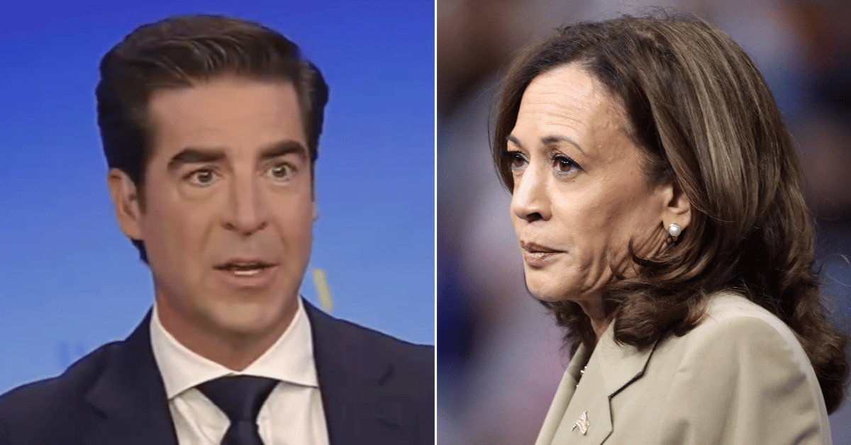 Jesse Watters in Damage Control Mode After Crude Kamala Harris Comment