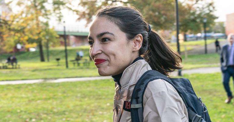 AOC Smiles As She's Arrested During Roe v. Wade Protest