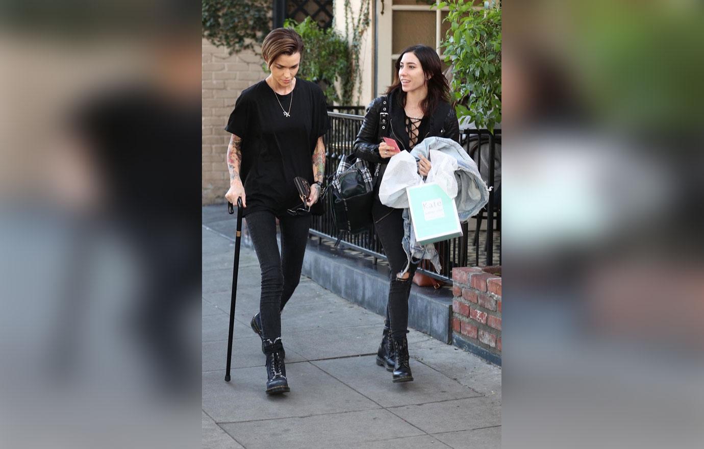 Ruby Rose Steps Out With Cane After Horrific Health Crisis
