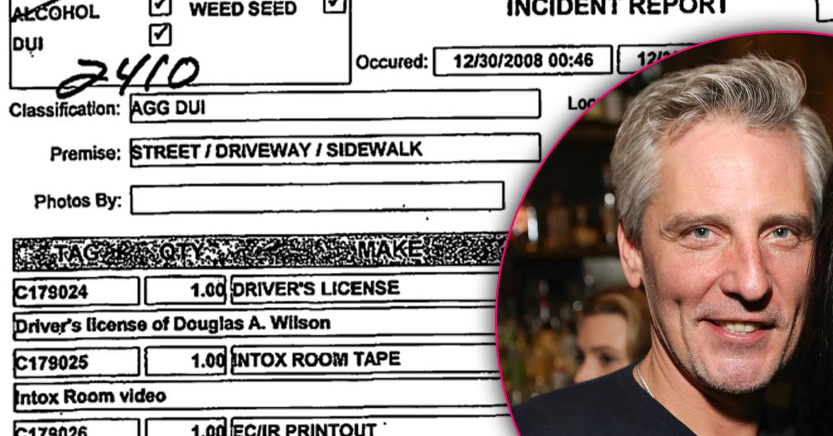 ‘Trading Spaces’ Doug Wilson Arrested For DUI