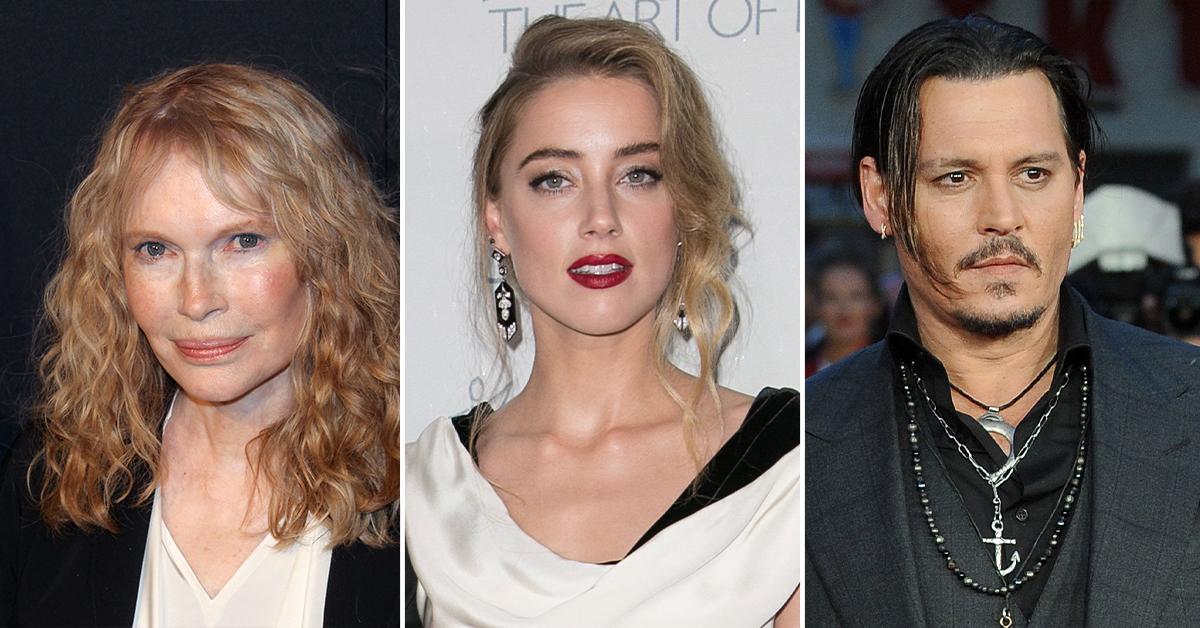 Woody Allen's Ex Mia Farrow Defends Amber Heard From Women 'Picking On ...
