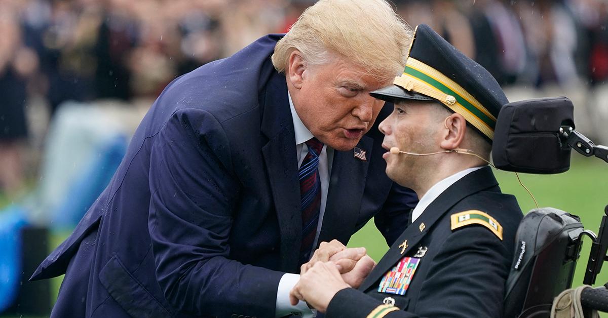 Trump Accused of Losing it Over Wounded Veteran Being Featured at Event ...