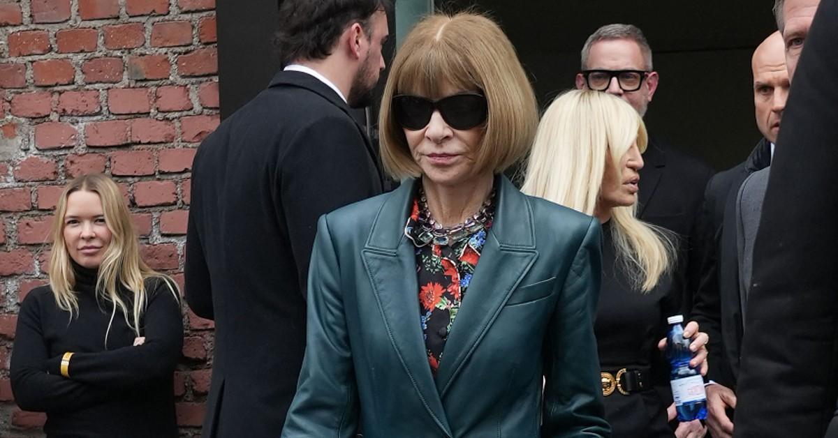 Anna Wintour Kept Sunglasses On While Laying Off Entire Pitchfork Staff