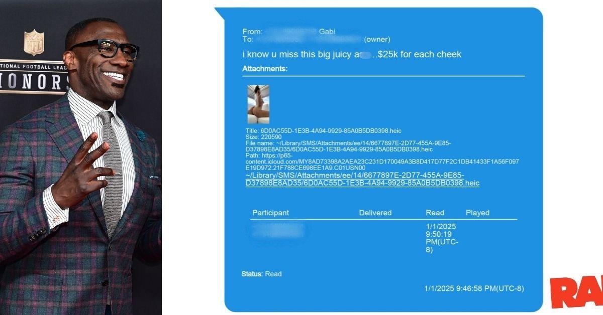 Shannon Sharpe's Rape Accuser Demanded $50K After Star 'Cheated On Her'