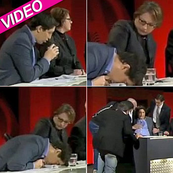 Australian Politician Is Blasted For Ignoring TV Panelist Collapsed ...