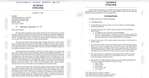 Read the Letter Diddy Wrote to Judge in Last-Ditch Bid to Be Freed From ...