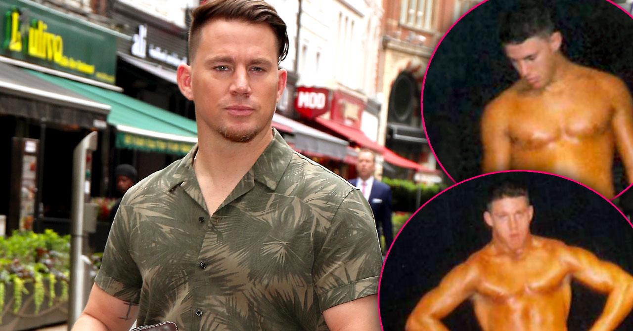 Teen Channing Tatum Strips Down For High School Body Building Contest ...