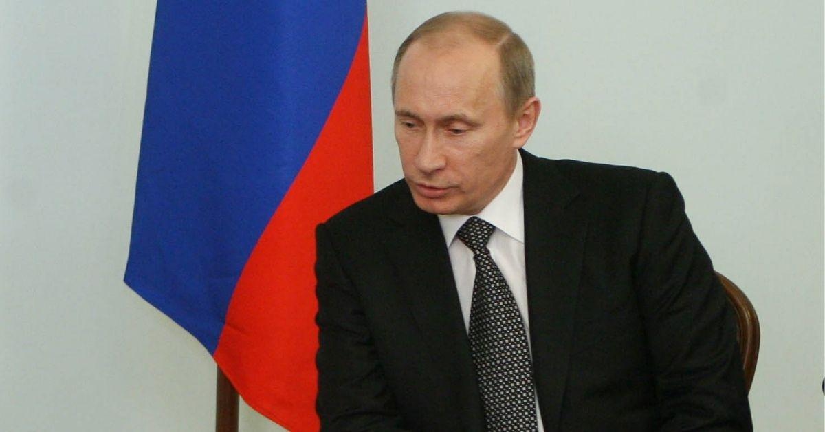 Vladimir Putin Bloated & Slouching In New Photo Suggesting He Is Sick