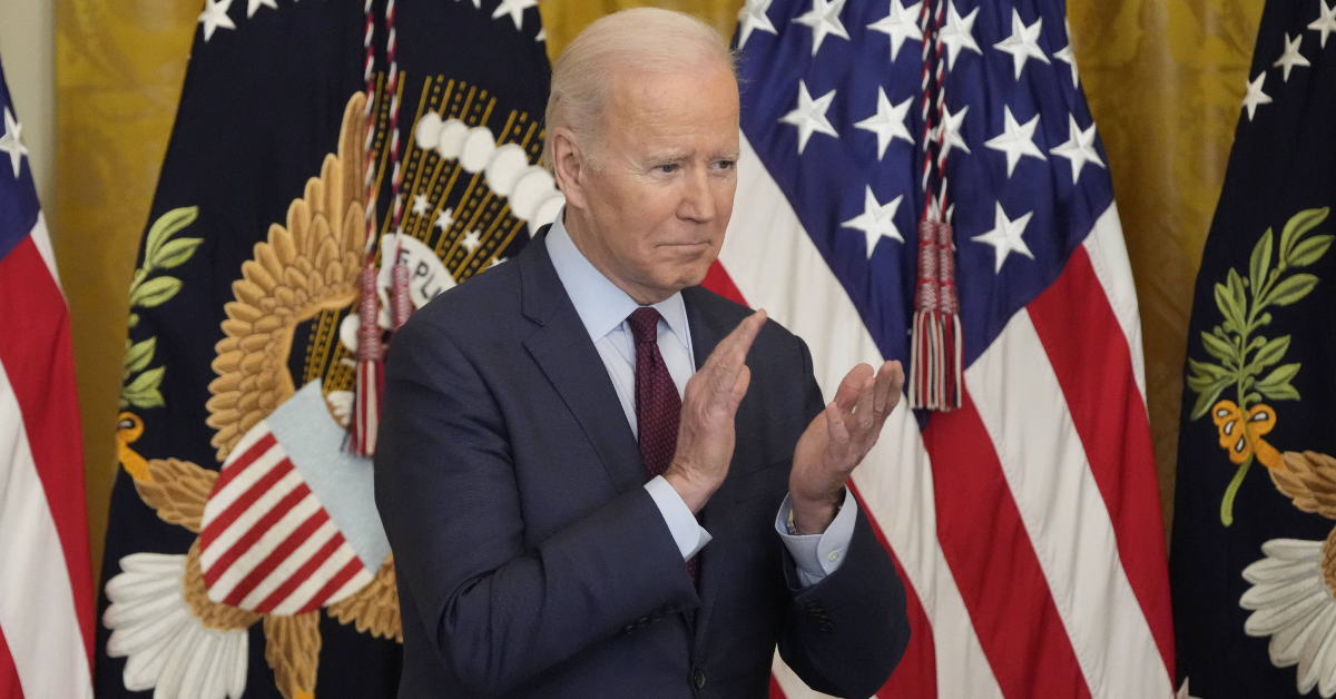 President Joe Biden Caught On Camera Using Cue Cards