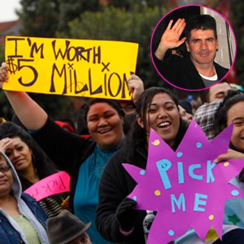 VIDEO & PHOTOS: Record Crowd Turns Out For First 'X Factor' Audition