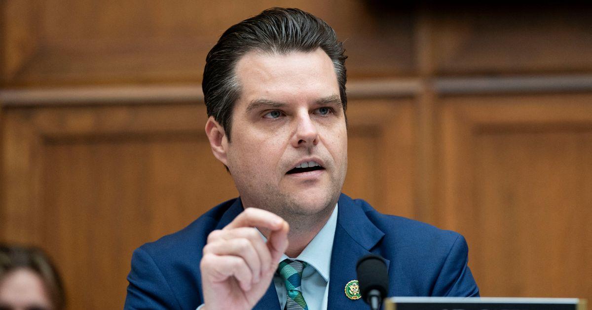 Matt Gaetz' Text Messages to Young Woman Who Was Paid By Politician's ...