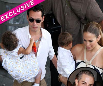 Marc Anthony Tells J.Lo: Your Boy Toy Won't Drive Our Kids Anywhere!