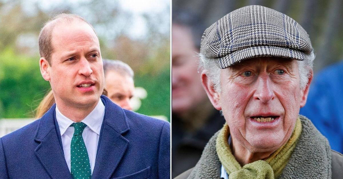 Prince Charles & Prince William 'Competed' For The Crown