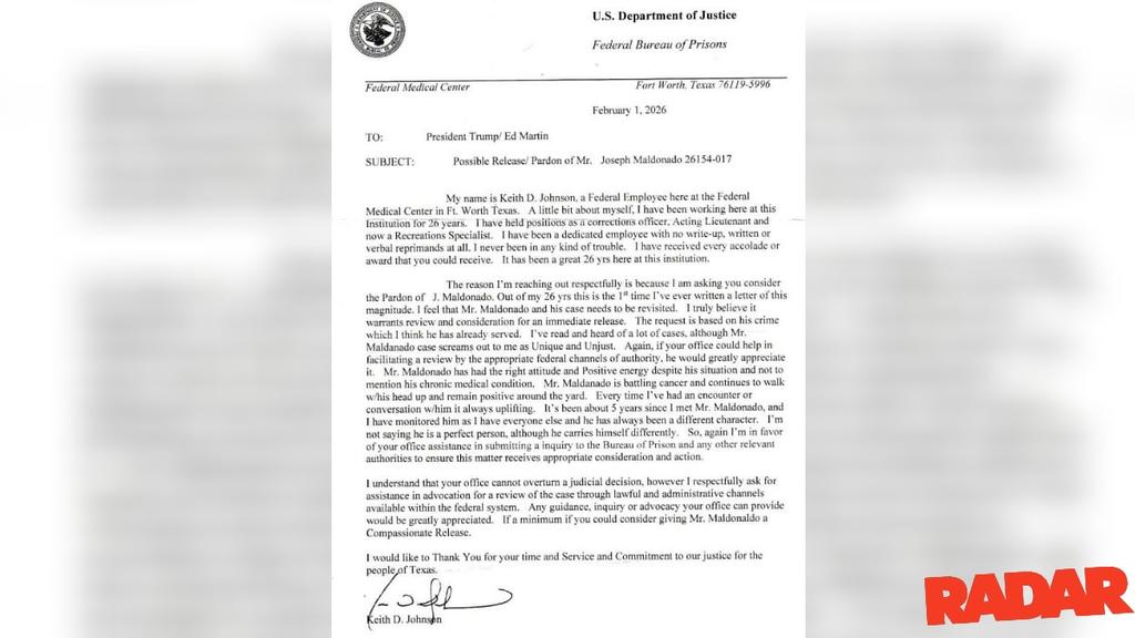 Jailed Joe Exotic Begs Trump for Release, Reveals 'Letter of Support'