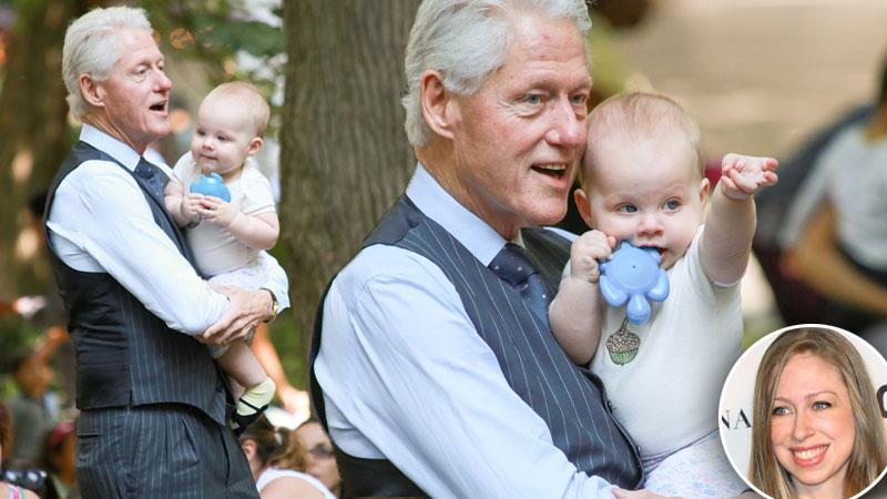 Sunday In The Park With Bill: Clinton Spends Quality Time With ...