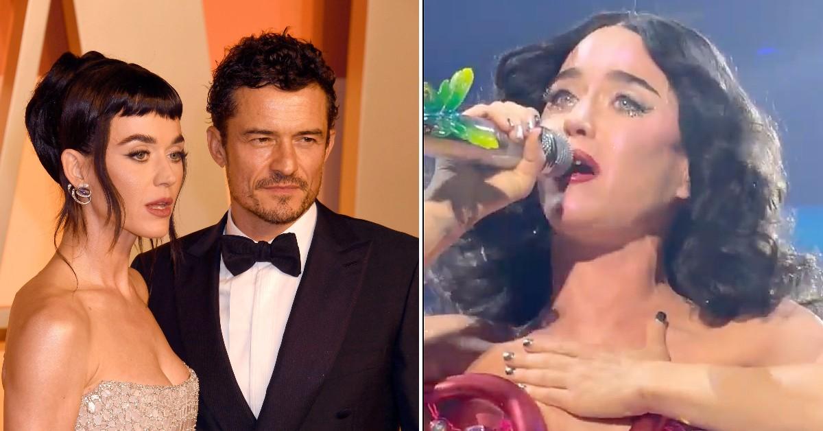 Katy Perry Cries During Concert Amid Orlando Bloom Split