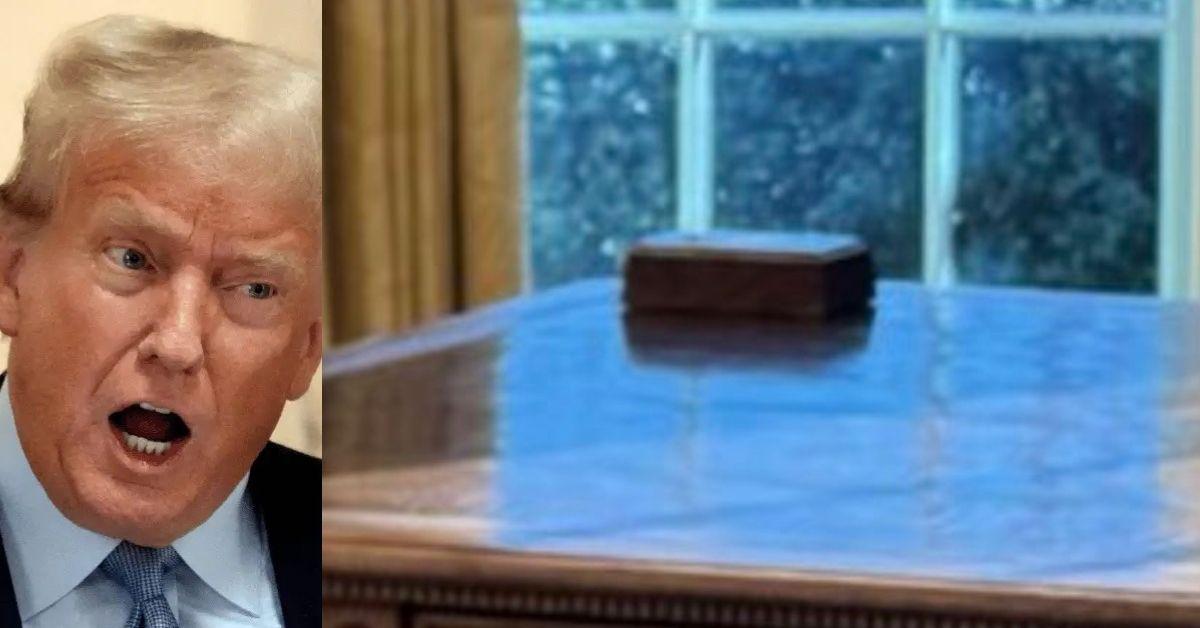 Donald Trump Officially Welcomes Diet Coke Button Back to Oval Office